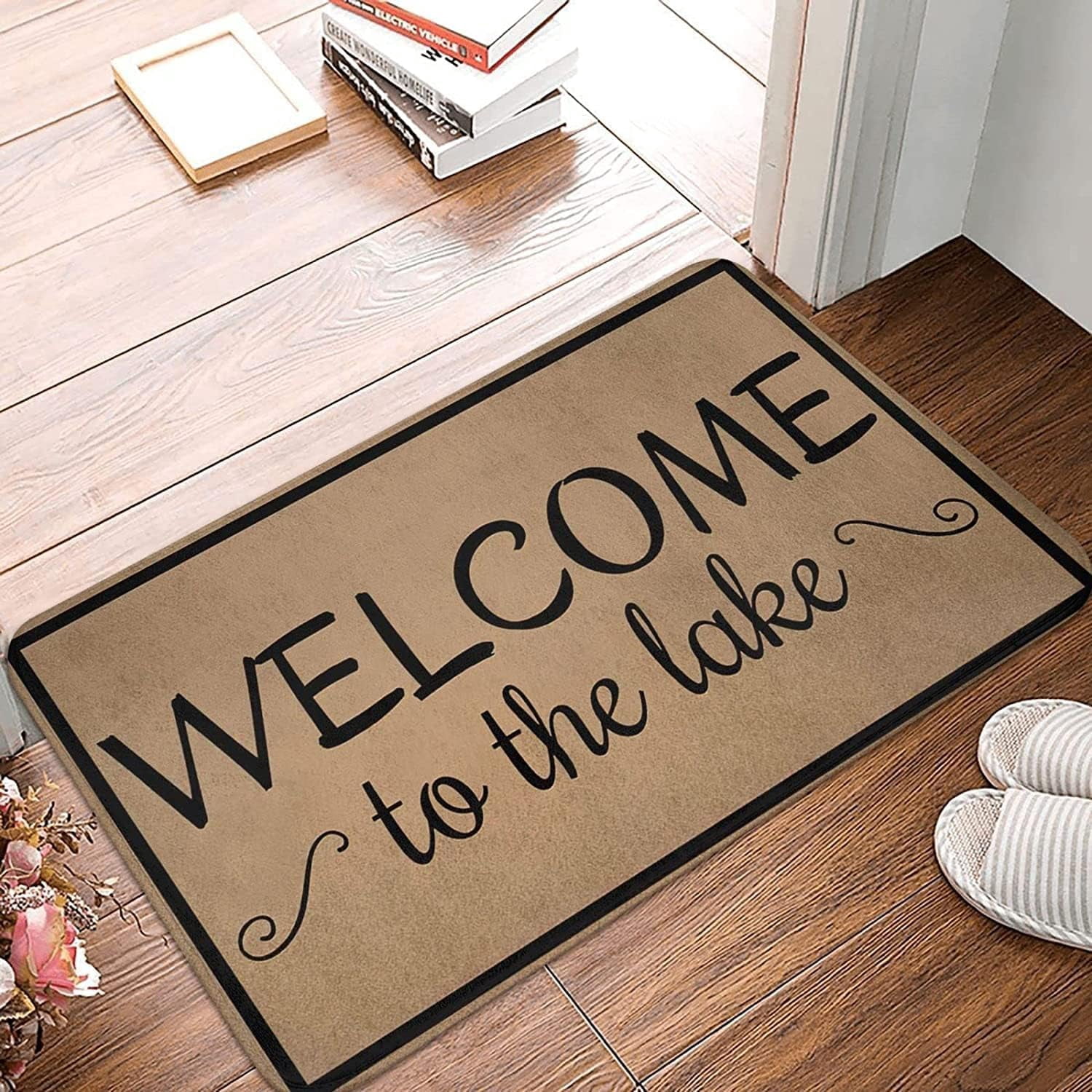 Funny Doormat Outdoor Welcome to The Lake Welcome Mats for Front Door ...