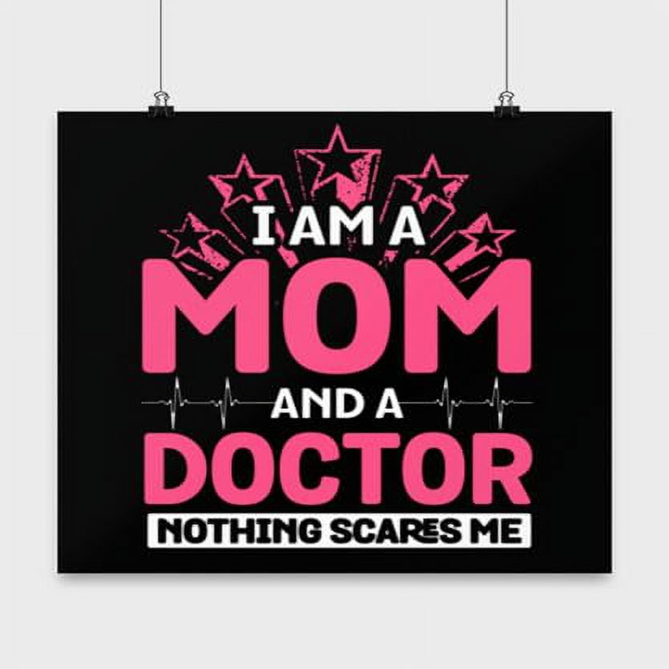 Funny Dr. Poster - Wall Decor for Moms Gift - Walmart.com