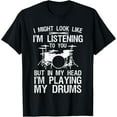 Funny Drummer Design for Men Women Drumline Drumming T-Shirt - Walmart.com