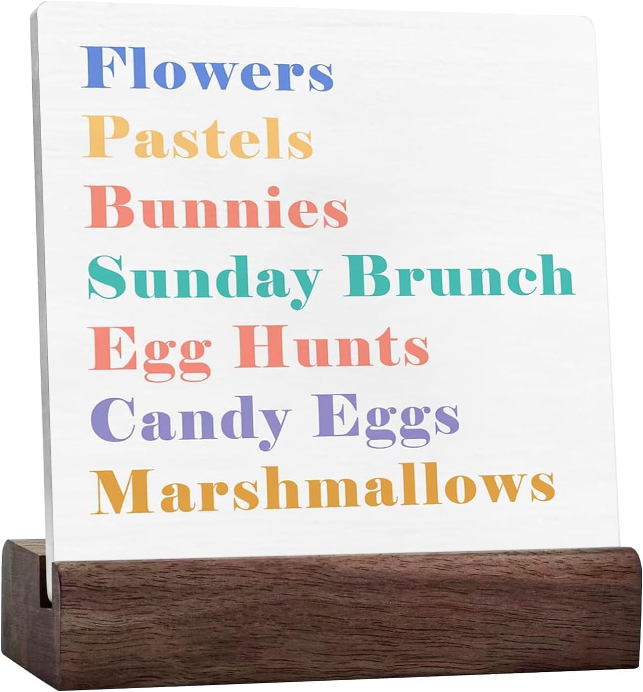 Funny Easter Bunny Egg Decorations Rustic Home Office Desk Decor Spring ...