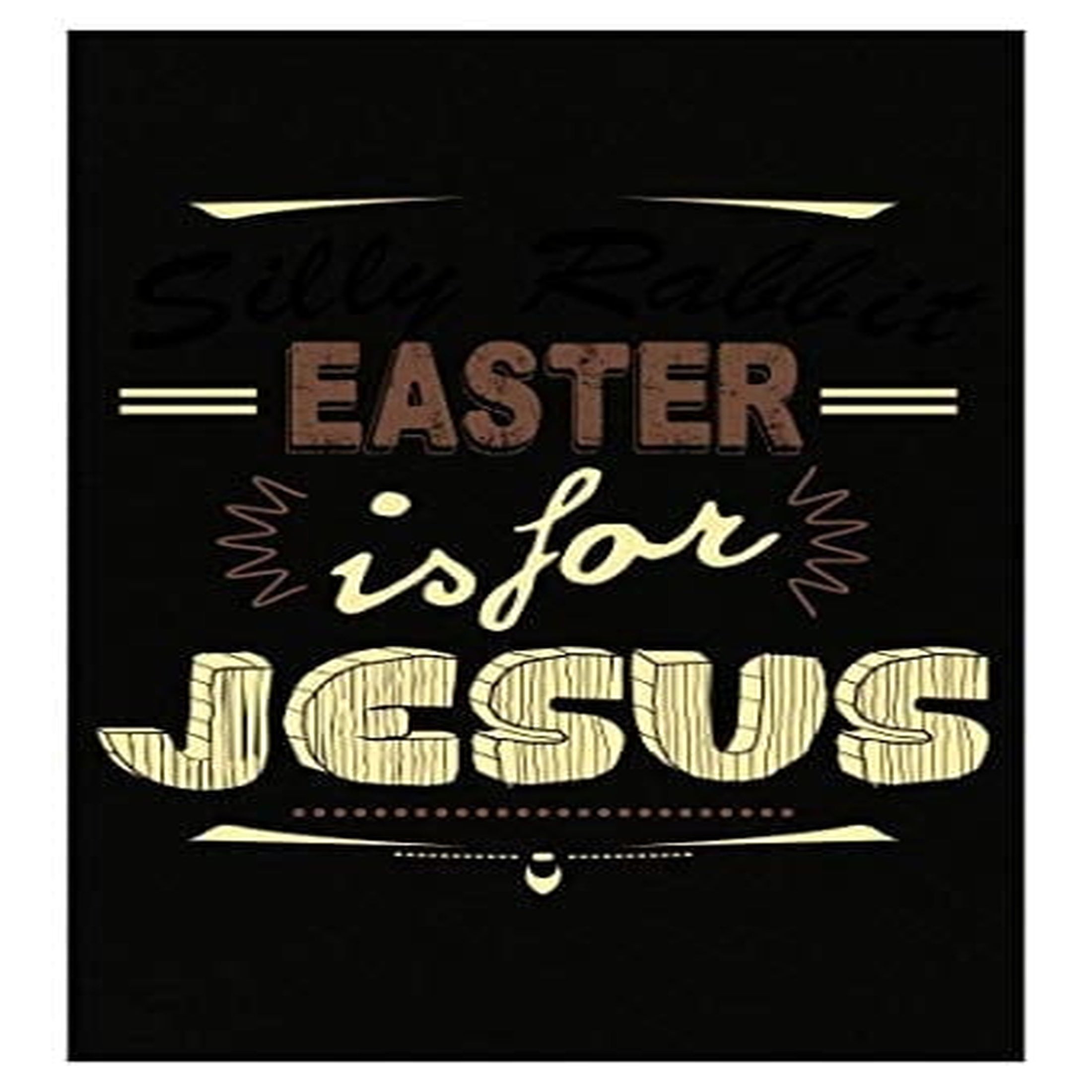 Funny Easter Poster - Wall Decor for Religious Holiday Gift - Walmart.com