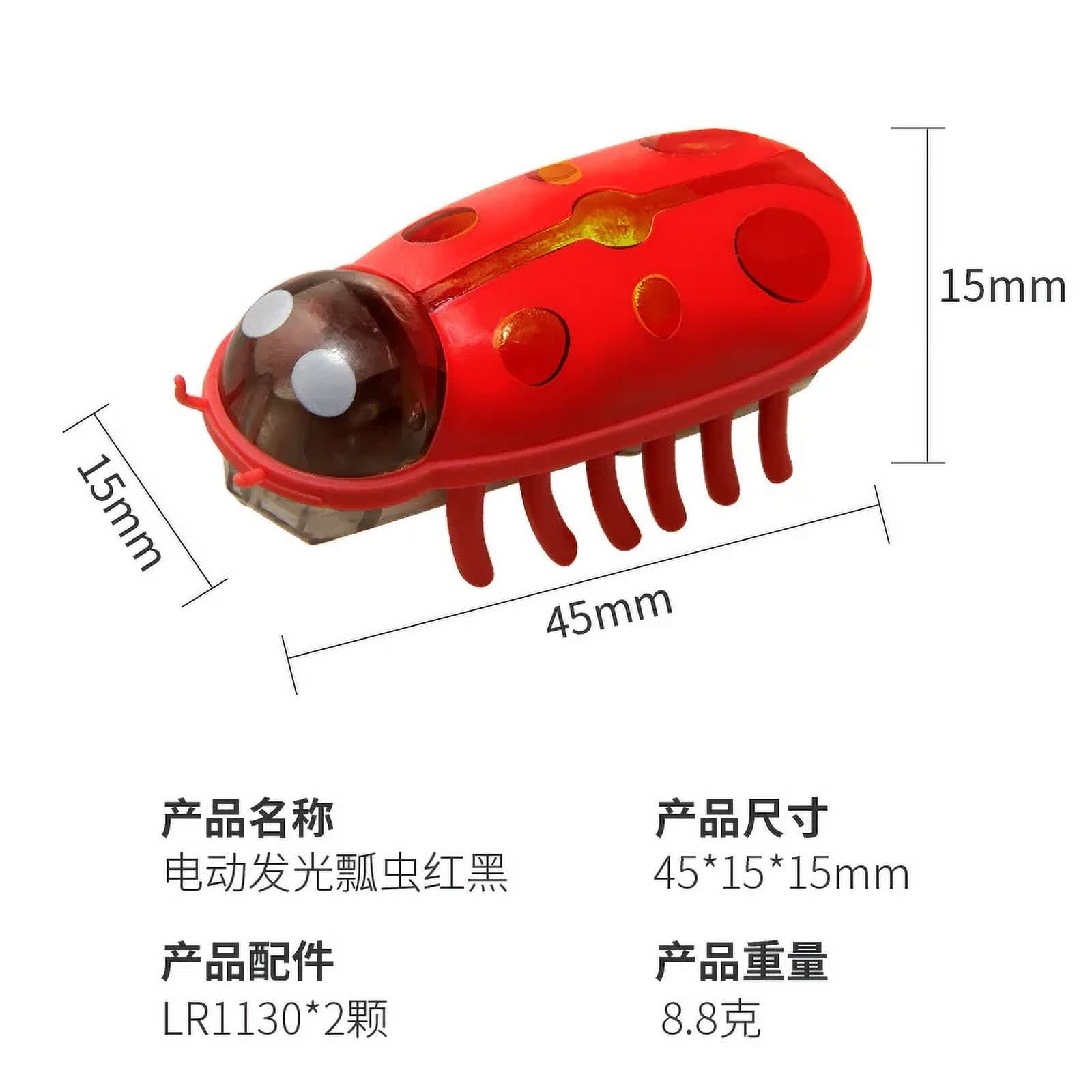 Funny Electric Bugs Cat Toy Automatic Escape Mini Robot Bug Vibration ...