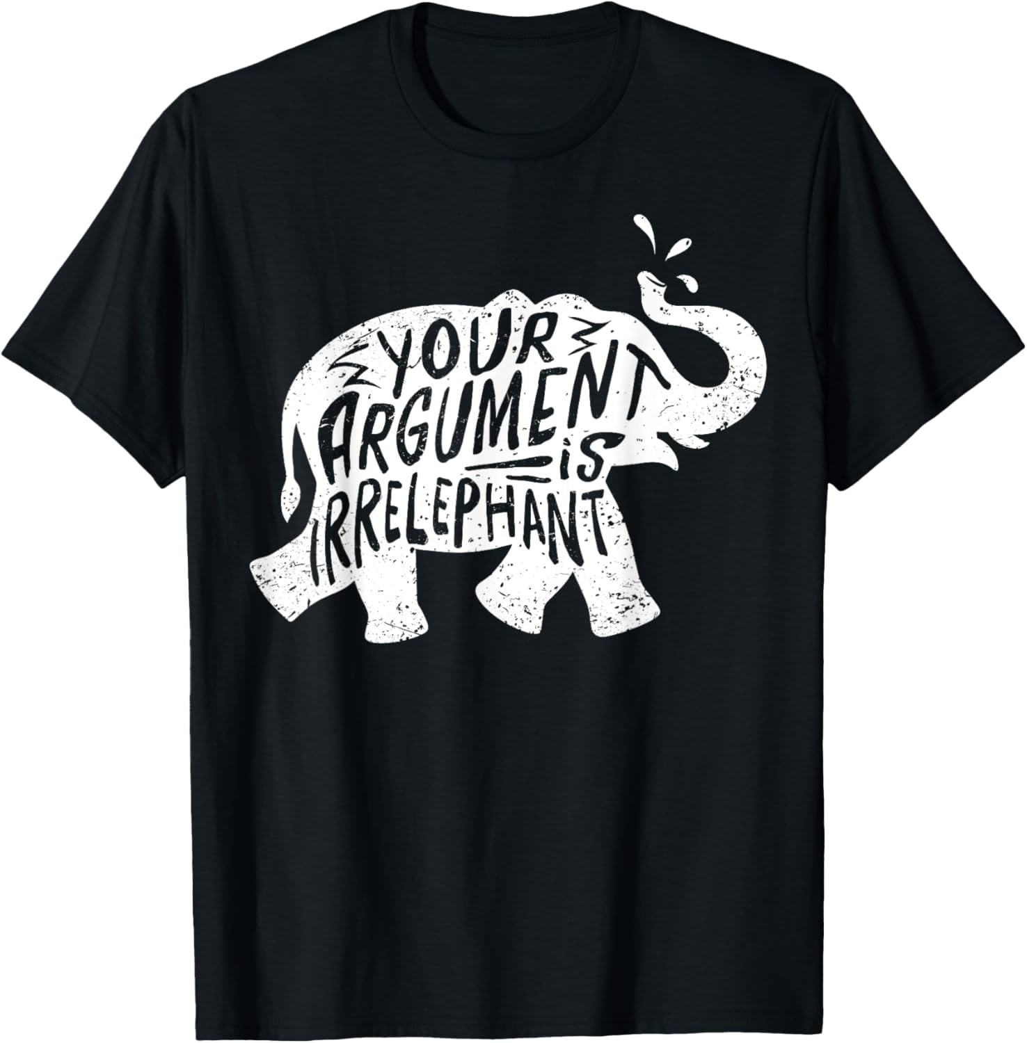 Funny Elephant Irrelephant Pun T-Shirt for Pun Lovers T-Shirt - Walmart.com