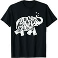 Funny Elephant Irrelephant Pun T-Shirt for Pun Lovers T-Shirt - Walmart.com