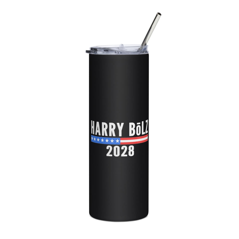 Funny Elon Musk Internet Meme Skinny Slim Tumbler, Harry Bolz - Walmart.com