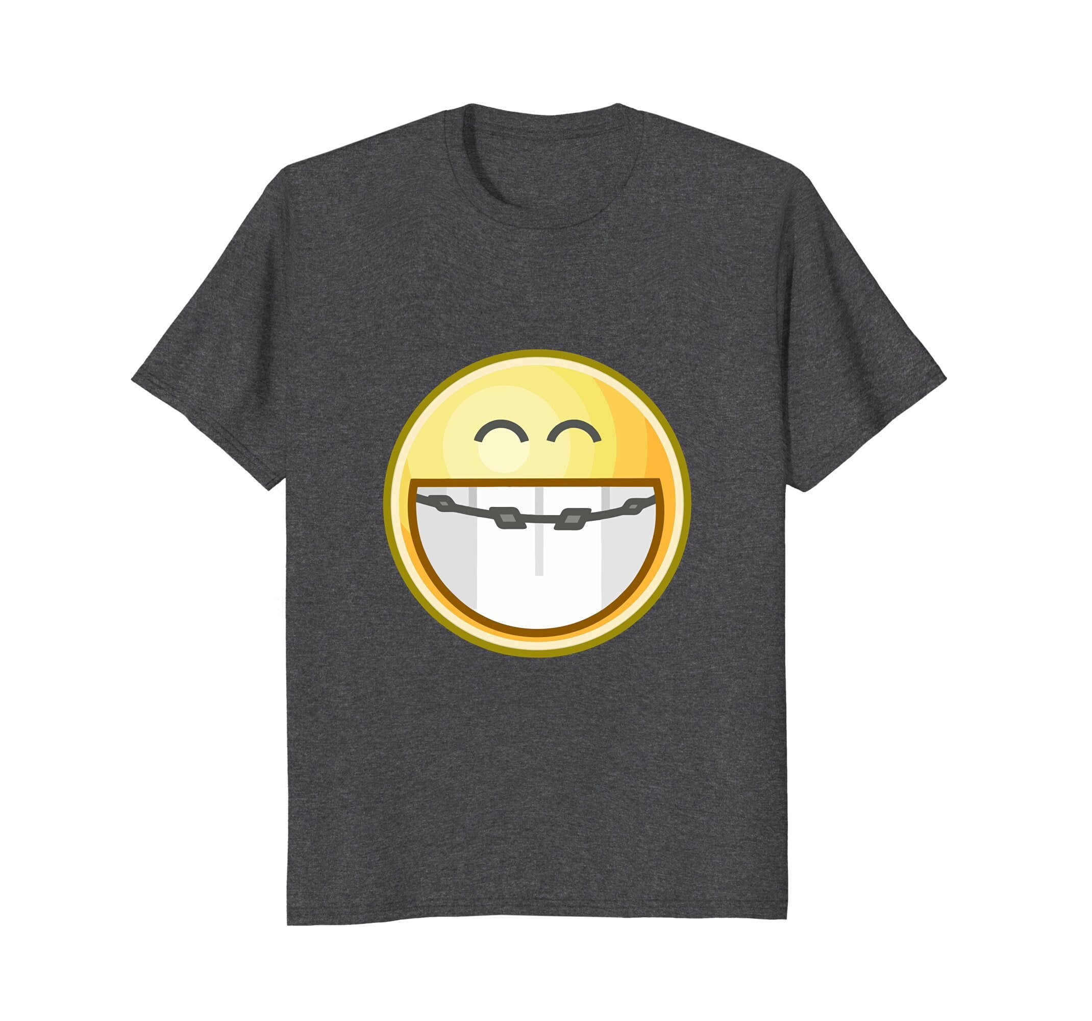 Funny Emoji Shirt - Funny Emoji Gift - Braces Gift - Braces Shirt ...