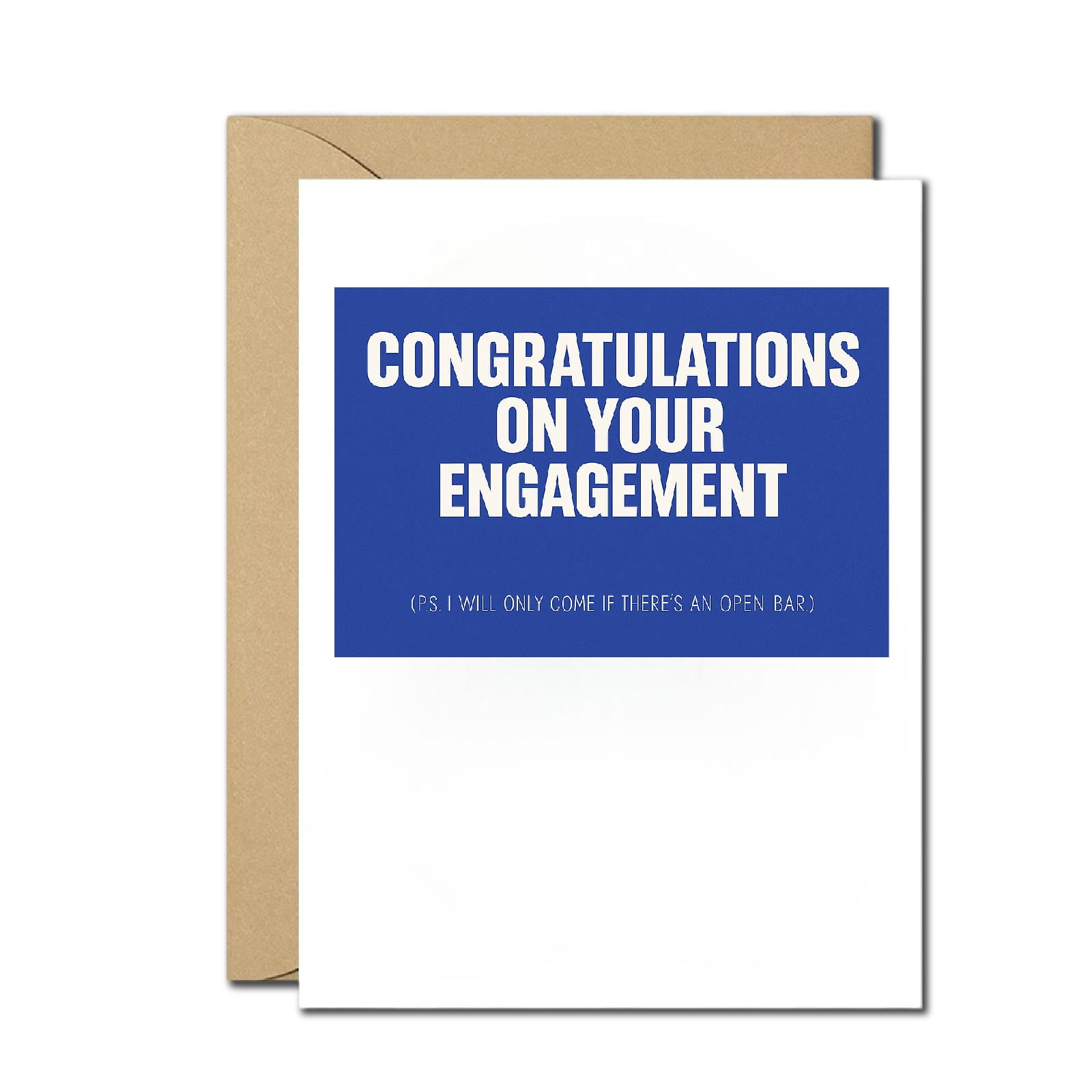 Funny Engagement Greeting Card - "Congratulations on Your Engagement ...