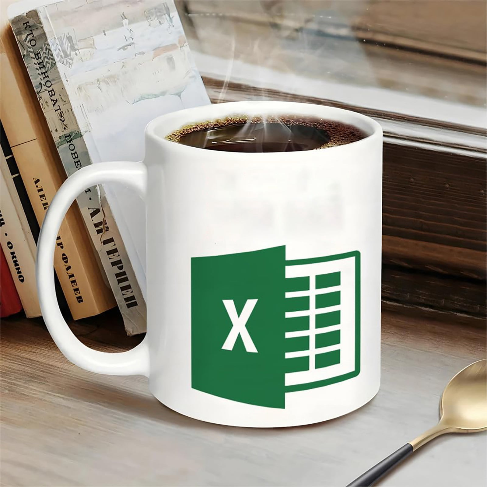 Funny Excel Coffee Mug In The Sheets Mug Spreadsheet Excel Cup Gifts ...