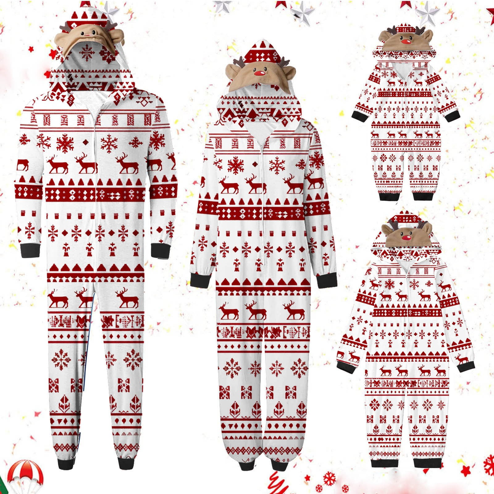 Funny Family Christmas Pajamas Matching Sets Buffalo Plaid Pajama Pants ...