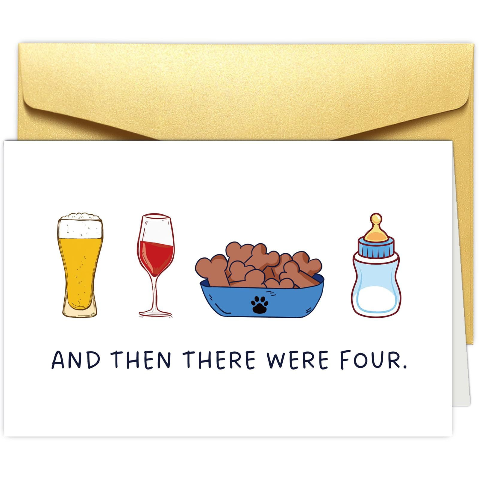 Funny Family Expansion Announcement Card - Perfect for Celebrating New ...