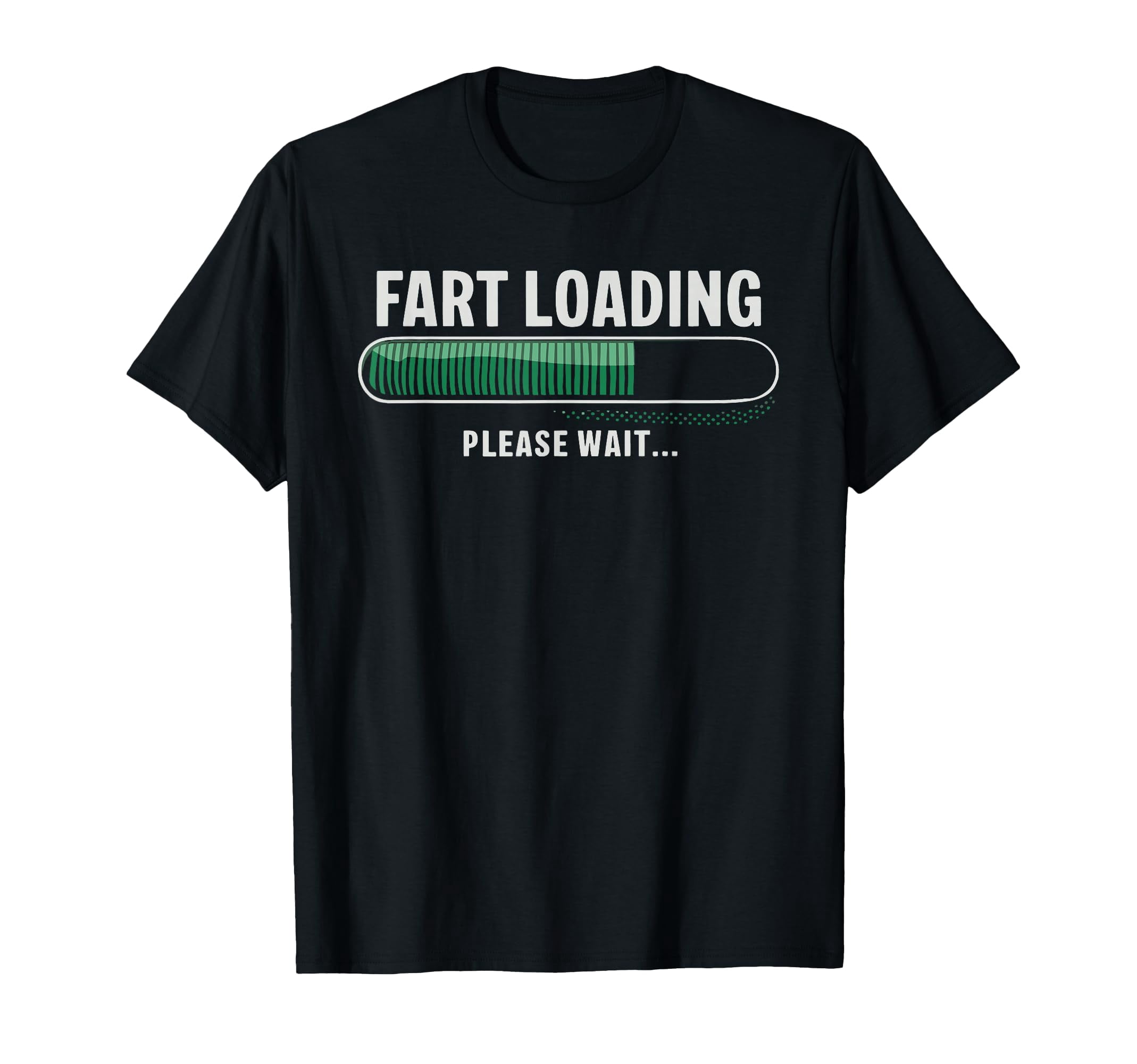 Funny Fart Loading Graphic T-Shirt for Humorous Casual Wear - Walmart.com