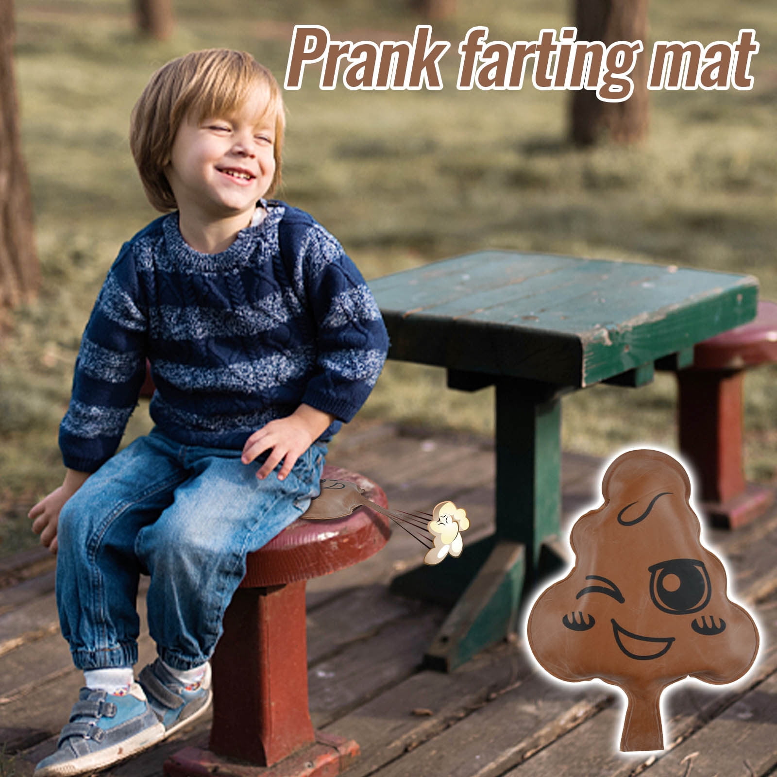 Funny Fart Prank Cushion - Realistic Sound Gag Toy for Practical Jokes ...