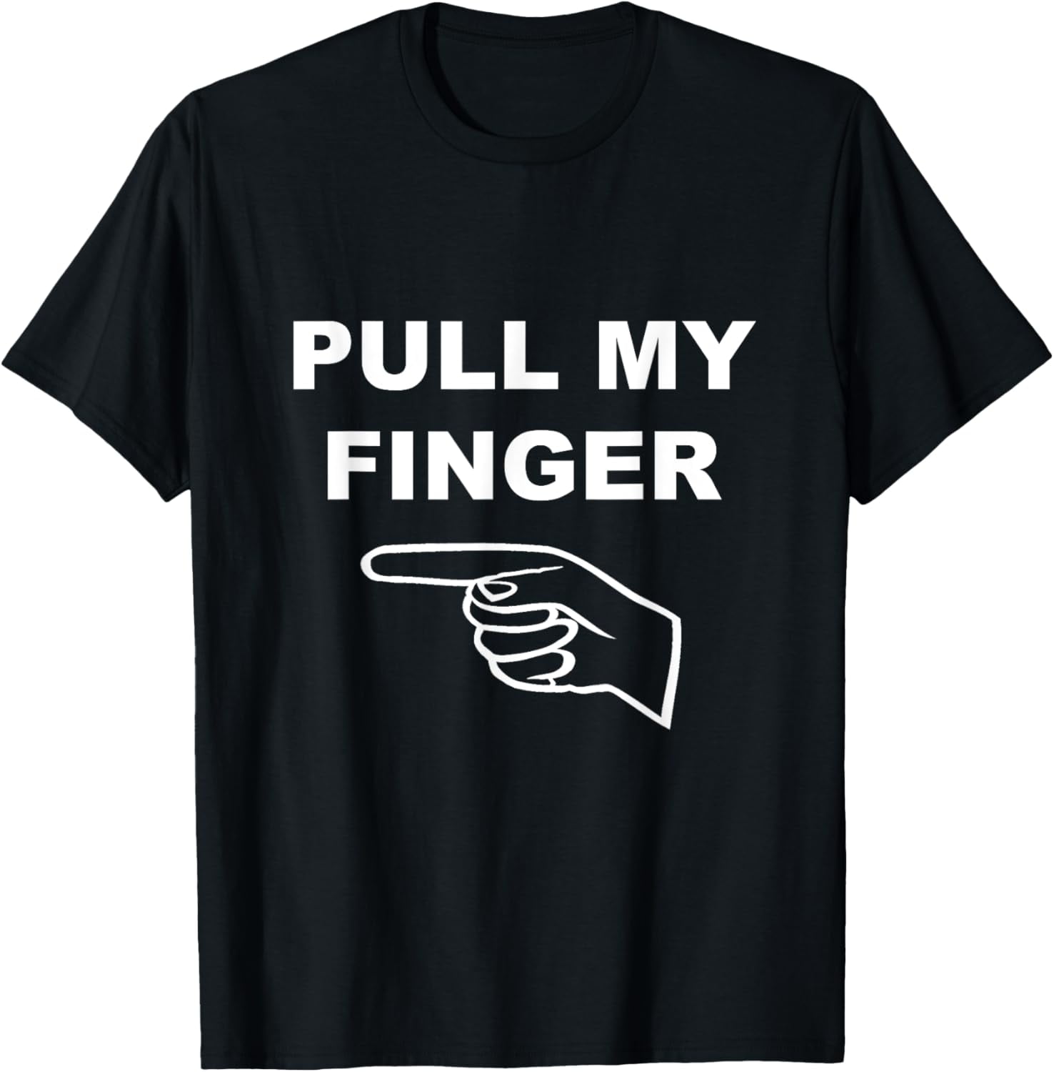 Funny Fart T Shirt | Pull My Finger Fart Tee - Walmart.com
