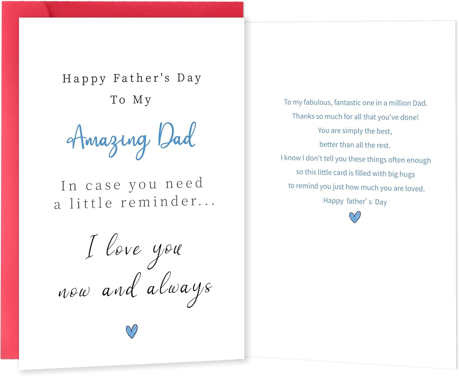 Funny Fathers Day Card for Dad，Fathers Day Card Gifts for Dad from ...