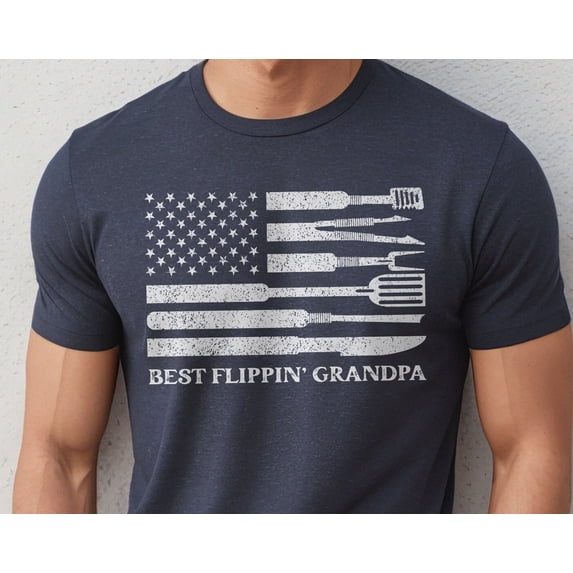 Funny Fathers Day Gift for grandpa Grill Gift Best Flippin Grandpa Gift ...