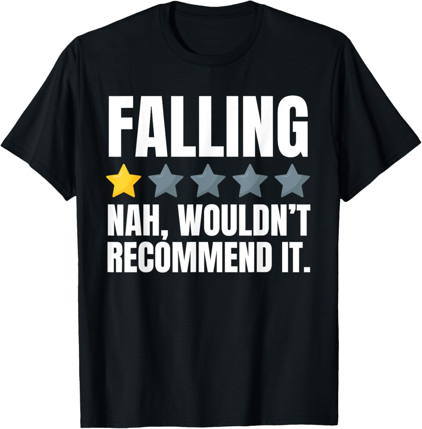 Funny Fell Over Injury And Injured Falling T-Shirt - Walmart.com