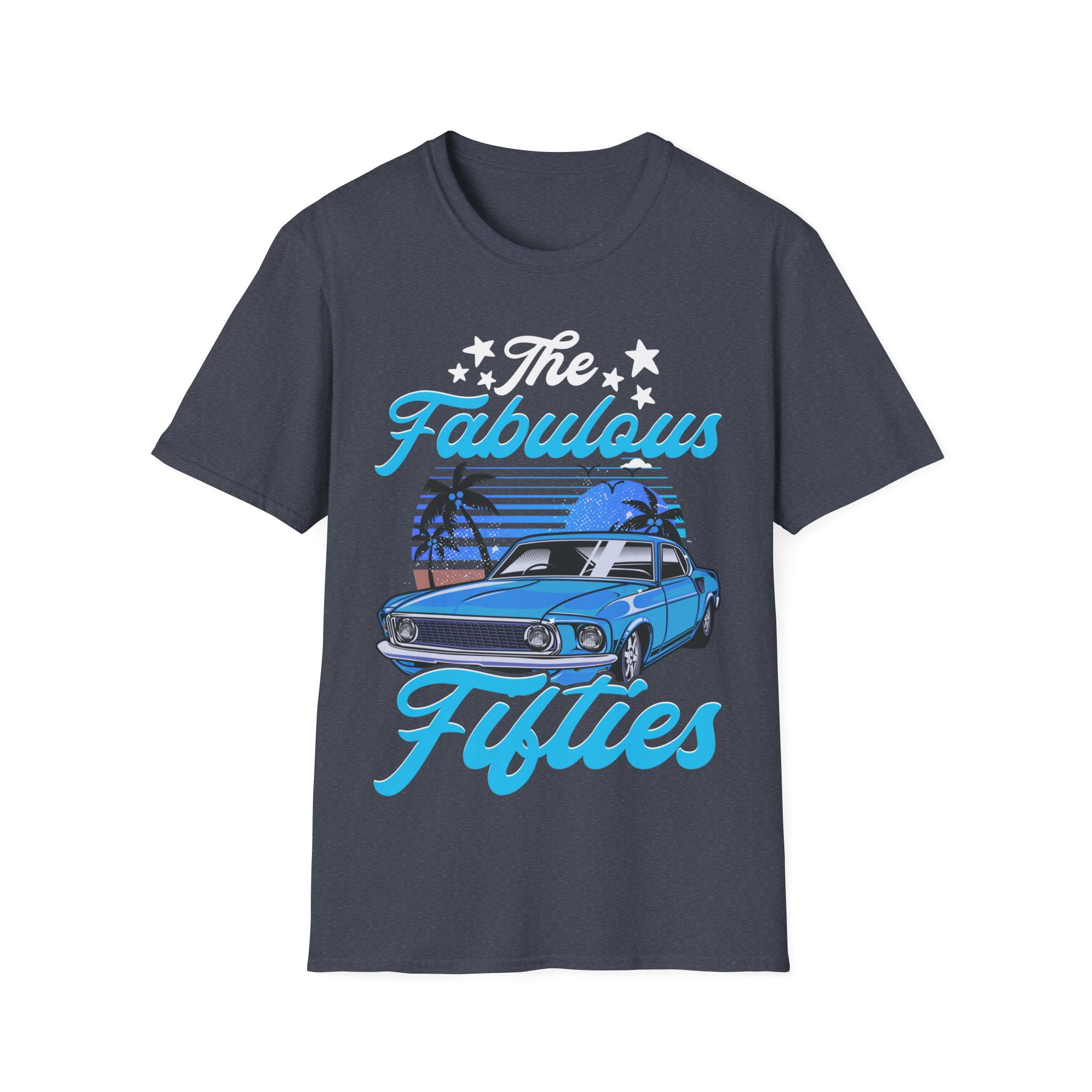 Funny Fifties Vintage Birthday Retro 50s Celebration Art Unisex T-Shirt ...