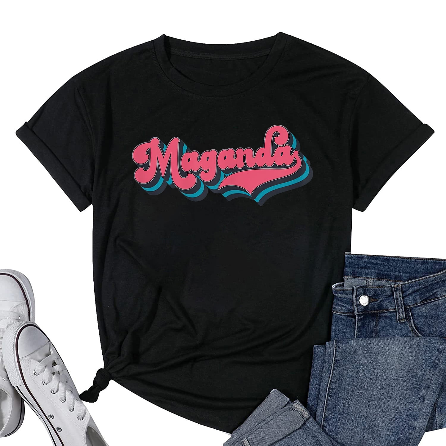 Funny Filipino Maganda Philippine Beautiful Girl Women Gift T-Shirt ...