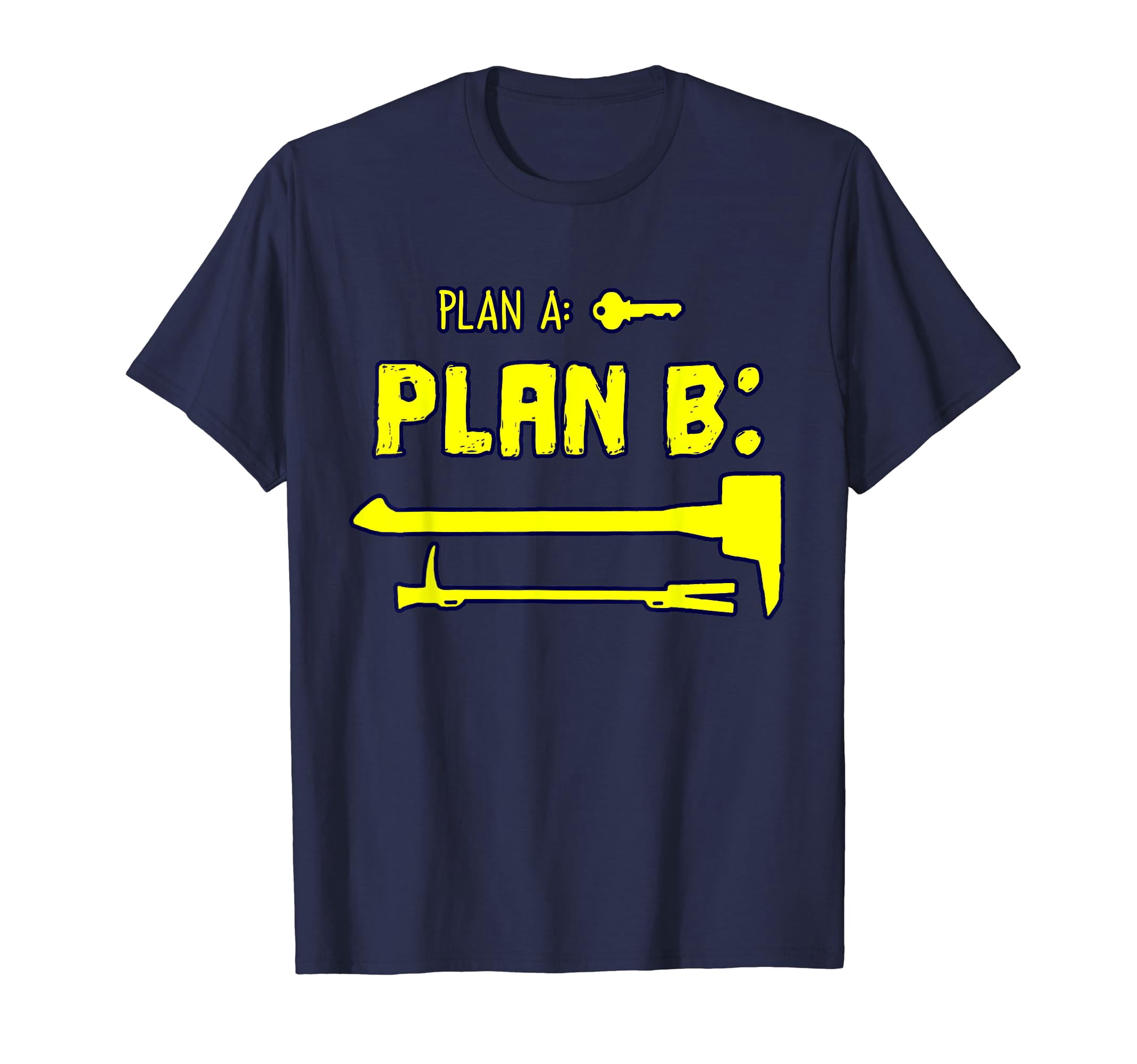 Funny Firefighter Crowbar Tool and Sledgehammer Gift T-Shirt for Tool ...