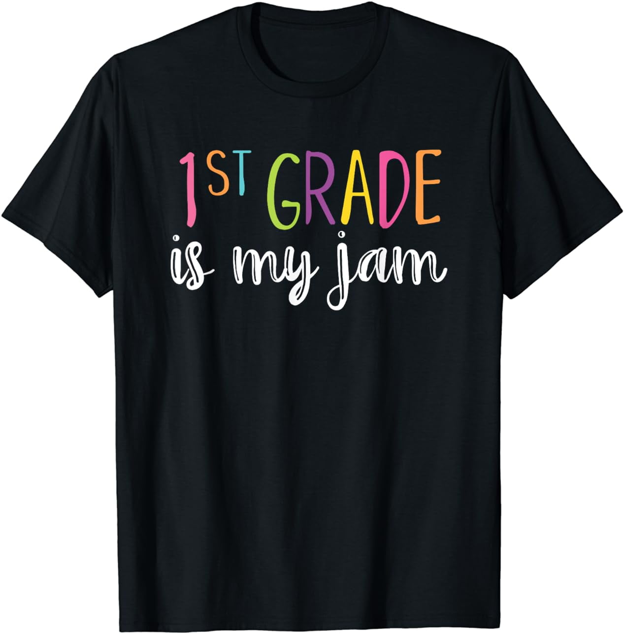 Funny First Grade Teacher Shirt 1st Grade Is My Jam T-Shirt - Walmart.com