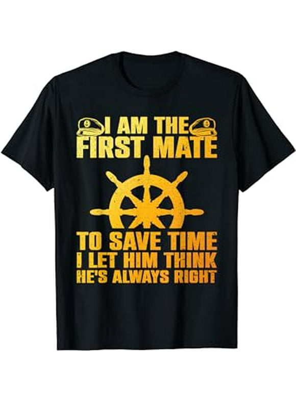 Captain And First Mate T Shirts