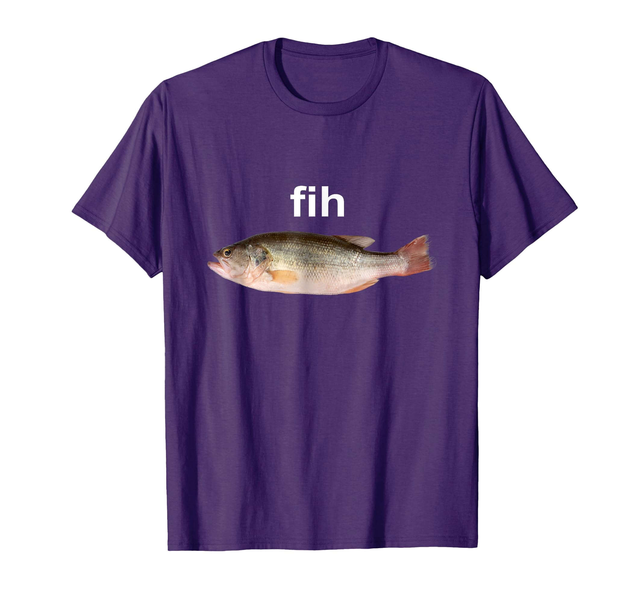 Funny Fish Meme Graphic T-Shirt for Simple Humor and Everyday Wear ...
