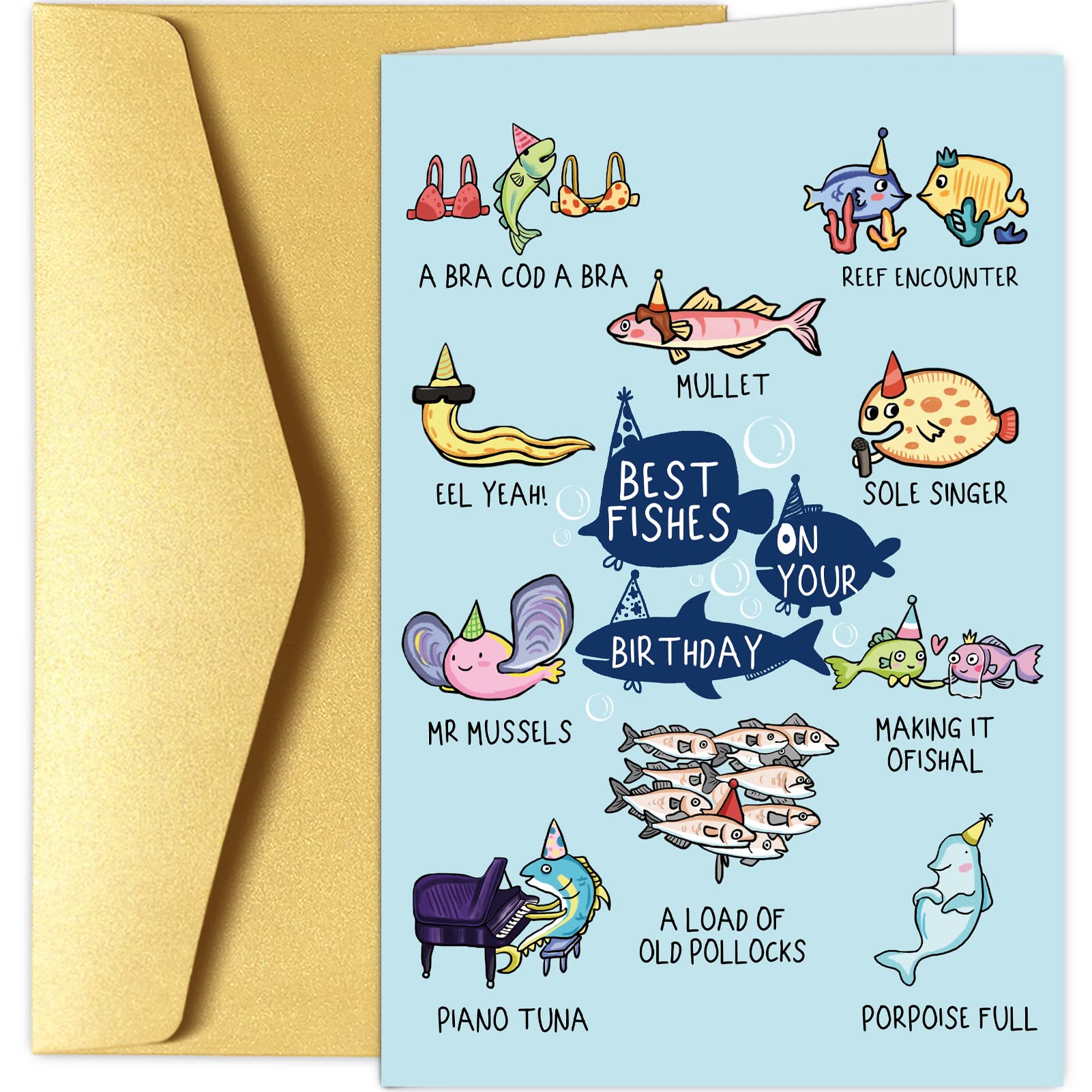 Fish Birthday Wishes