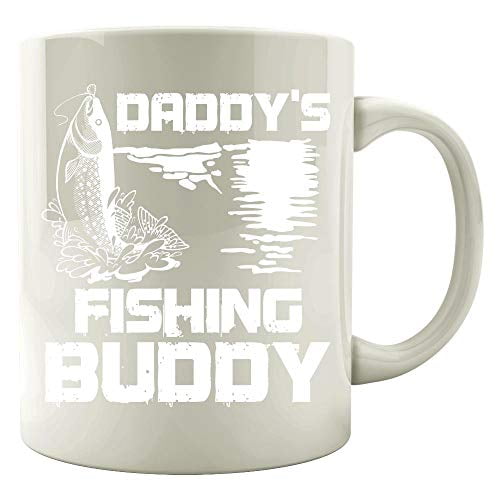 Funny Fisherman - Daddy's Fishing Buddy - Hook Reel Bait Line Cast ...
