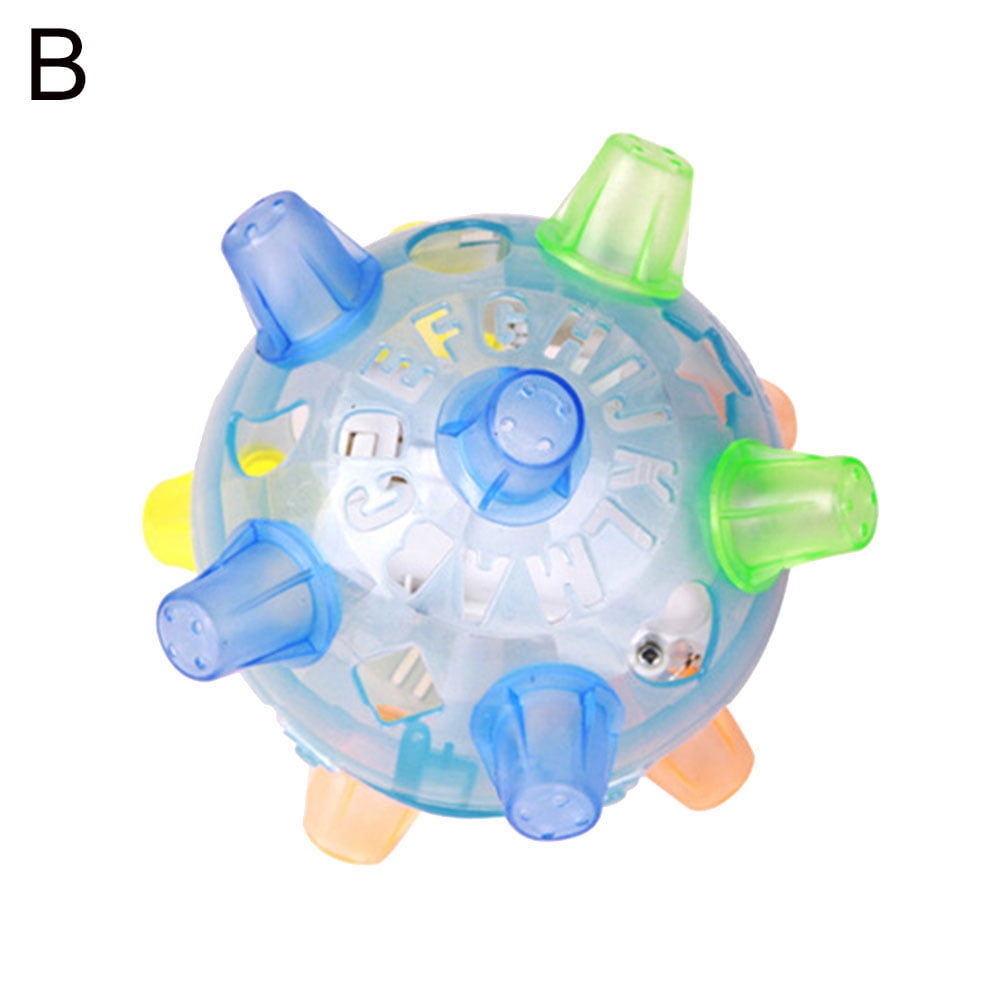 duixinghas Flashing LED Light Music Dancing Ball Toy, Plastic ...
