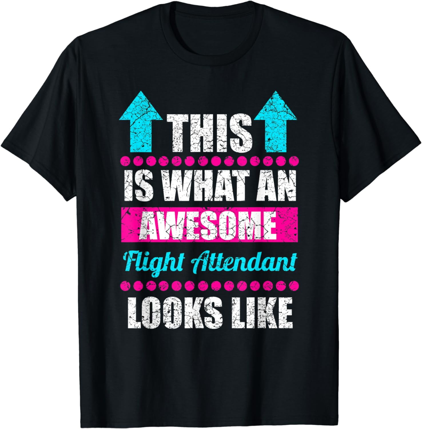Funny Flight Attendant Stewardess Stuard Galley Girl T-Shirt - Walmart.com