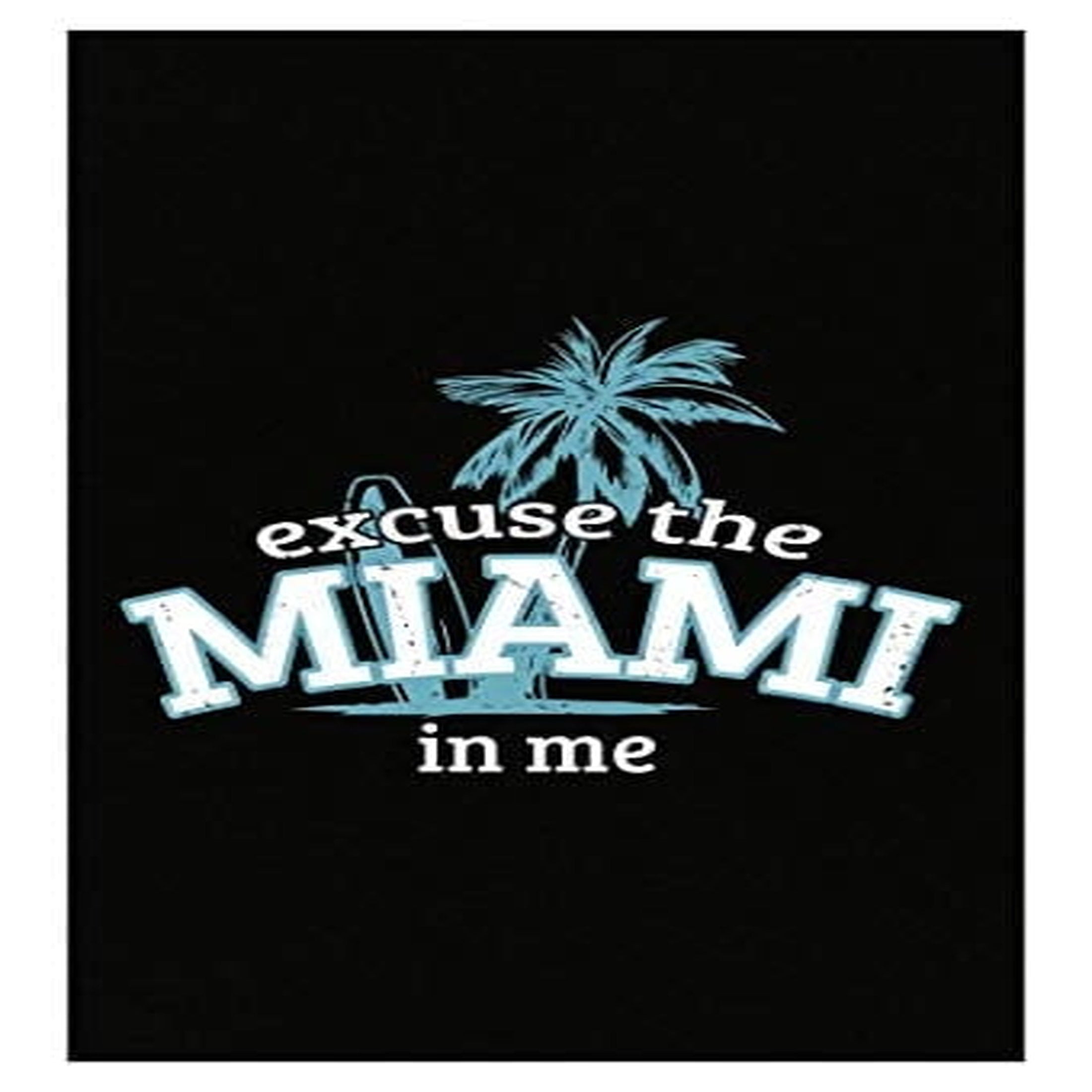 Florida Humor Poster - Wall Decor for Miami Gift - Walmart.com