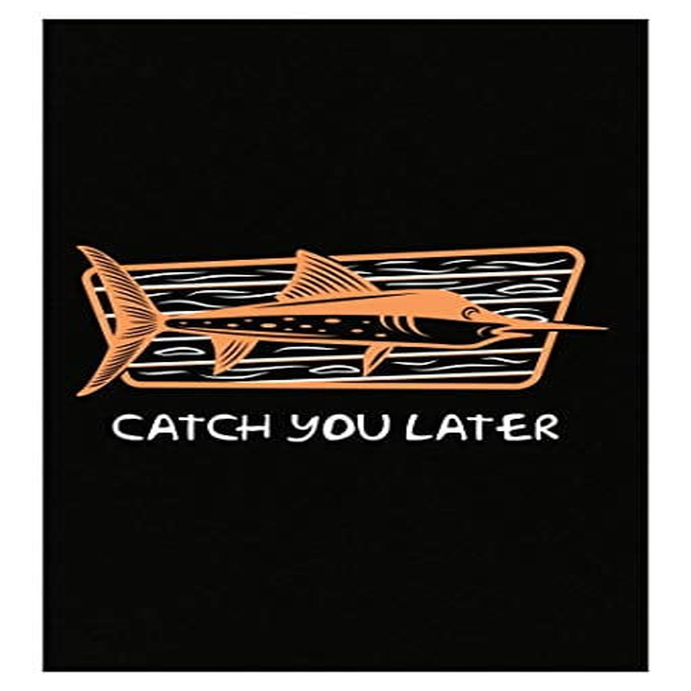 Funny Flounder Poster - Wall Decor for Kitchen Gift - Walmart.com