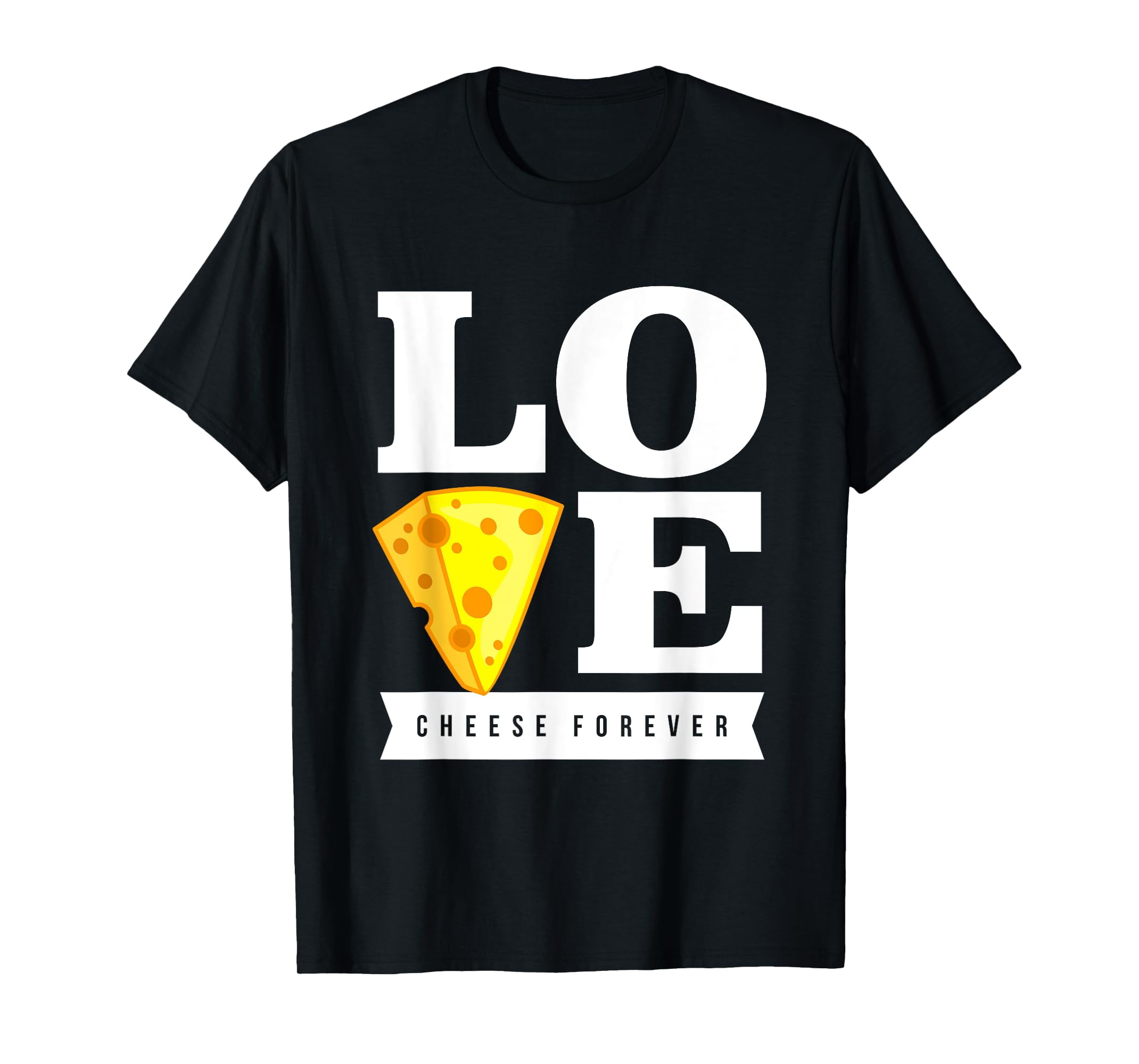 Funny Food Sayings I Love Cheddar Cheese Lovers T-shirt - Walmart.com