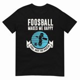Funny Foosball Player Shirt Table Soccer Lover Gift Humor Graphic Top ...