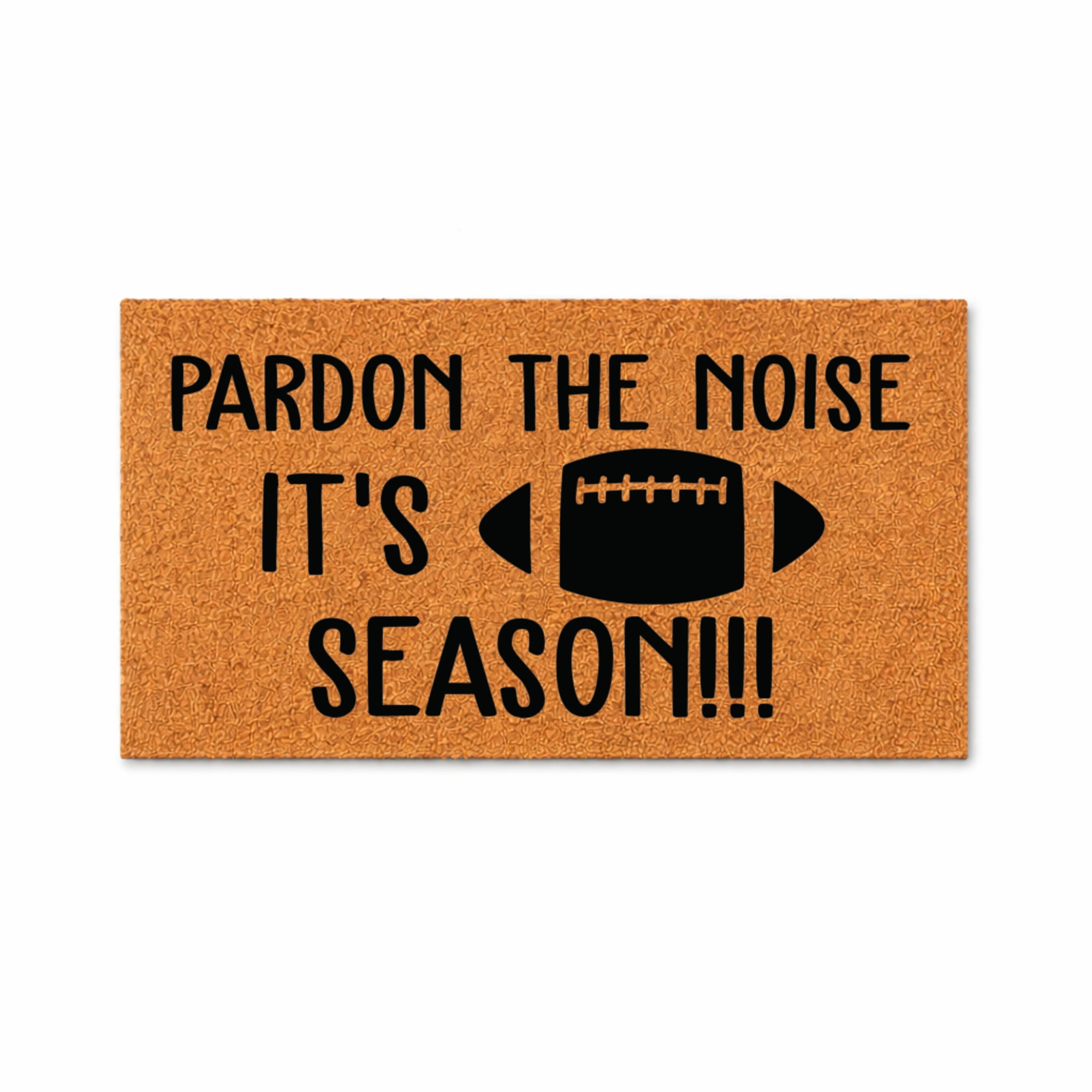Pardon The Noise It’s Football Season Doormat, Football Welcome Mat ...