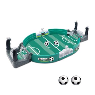 Costway 27in Family Tabletop Futbol, Mini Foosball Game Set w/ 2 ...