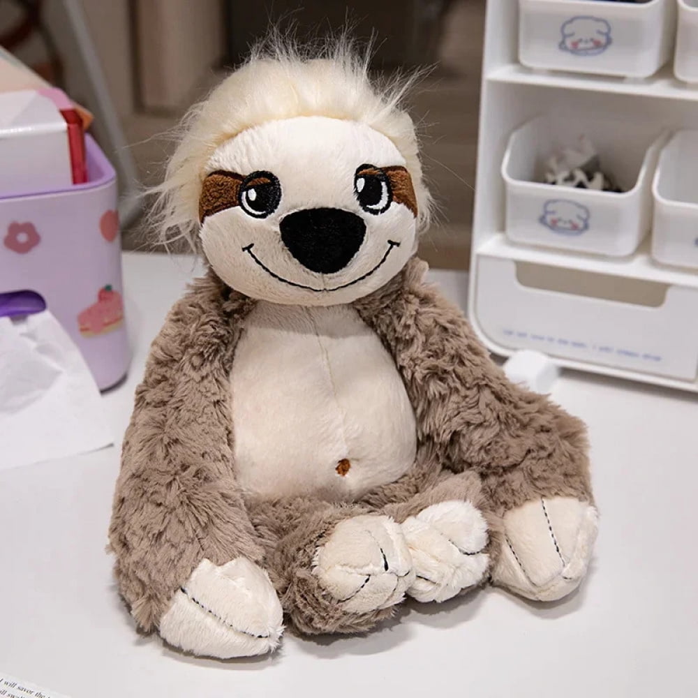 Funny Fox Sloth Raccoon Plush Toy Baby Appease Doll Pillow Kids ...