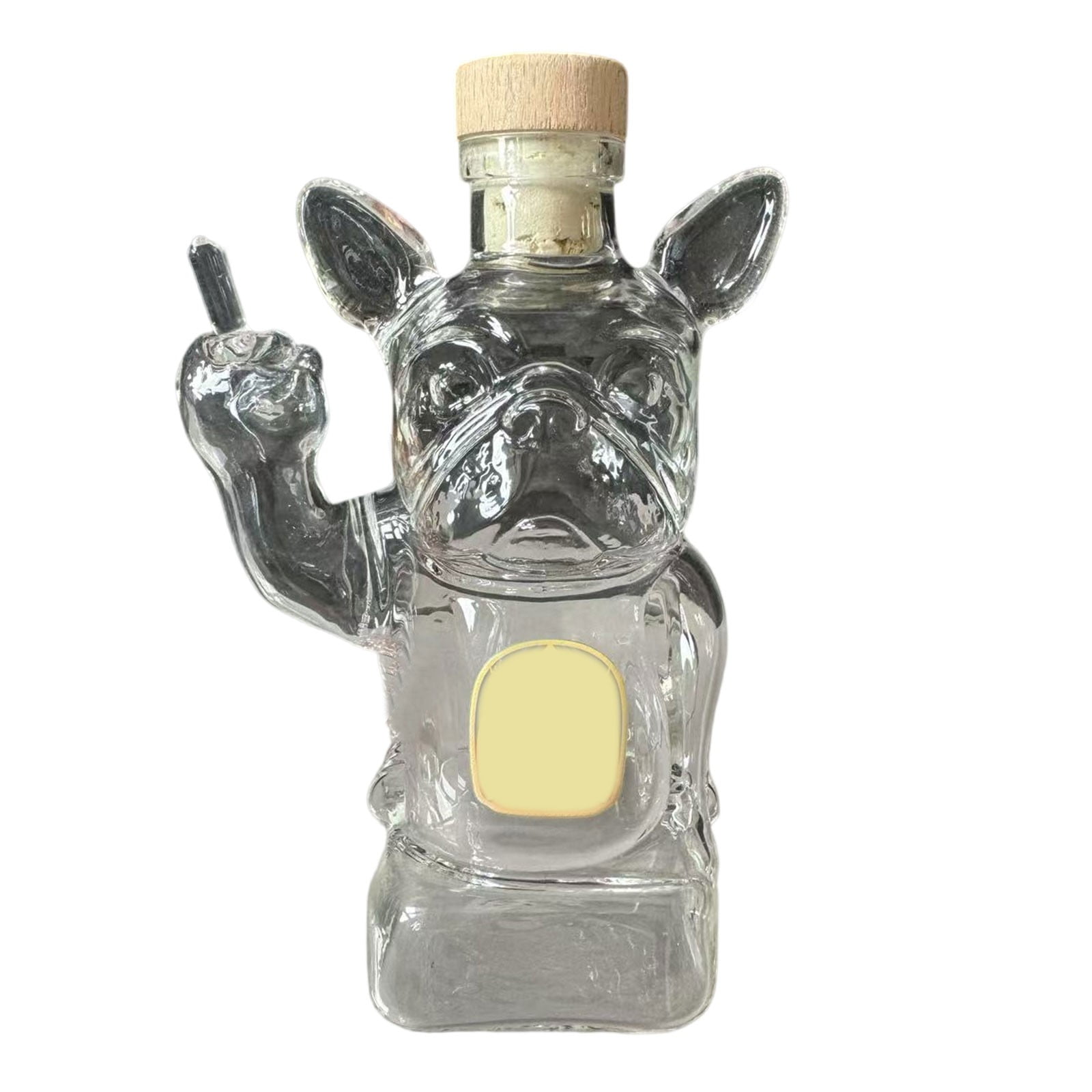 Funny French Bulldog Whiskey Bottle, Statue Whiskey Decanter, Unique ...