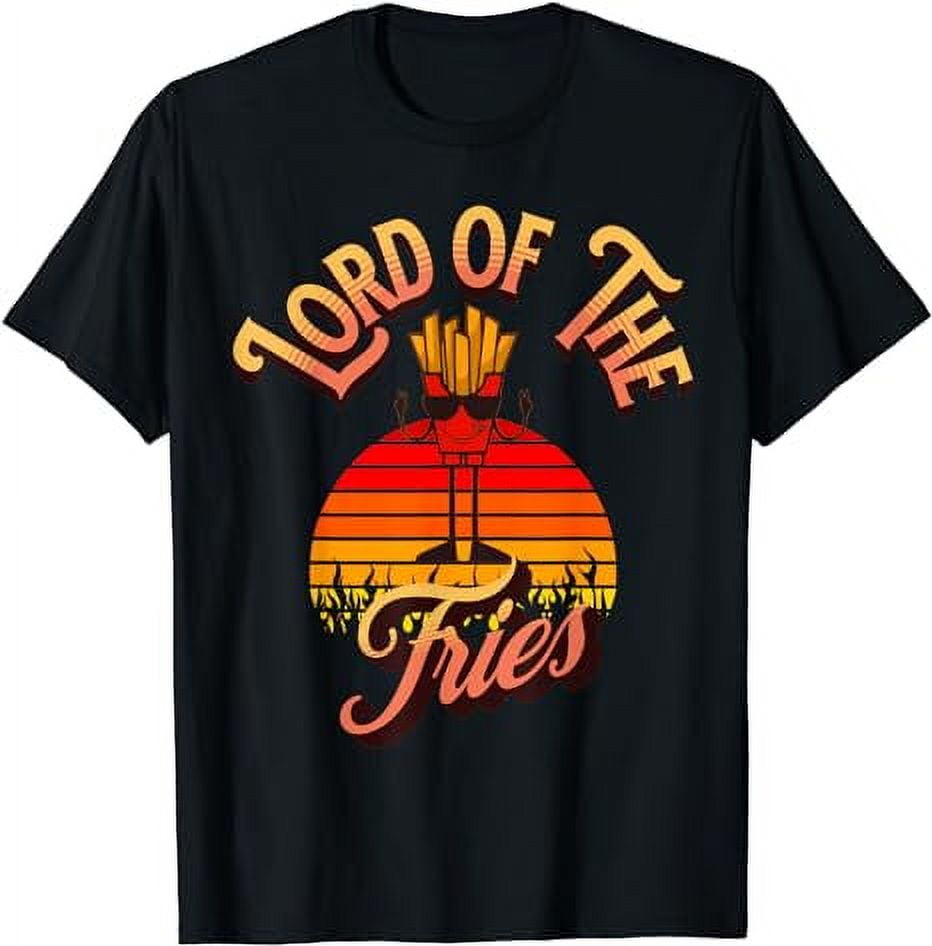 Funny French Fries Lord Of The Fries T-Shirt - Walmart.com