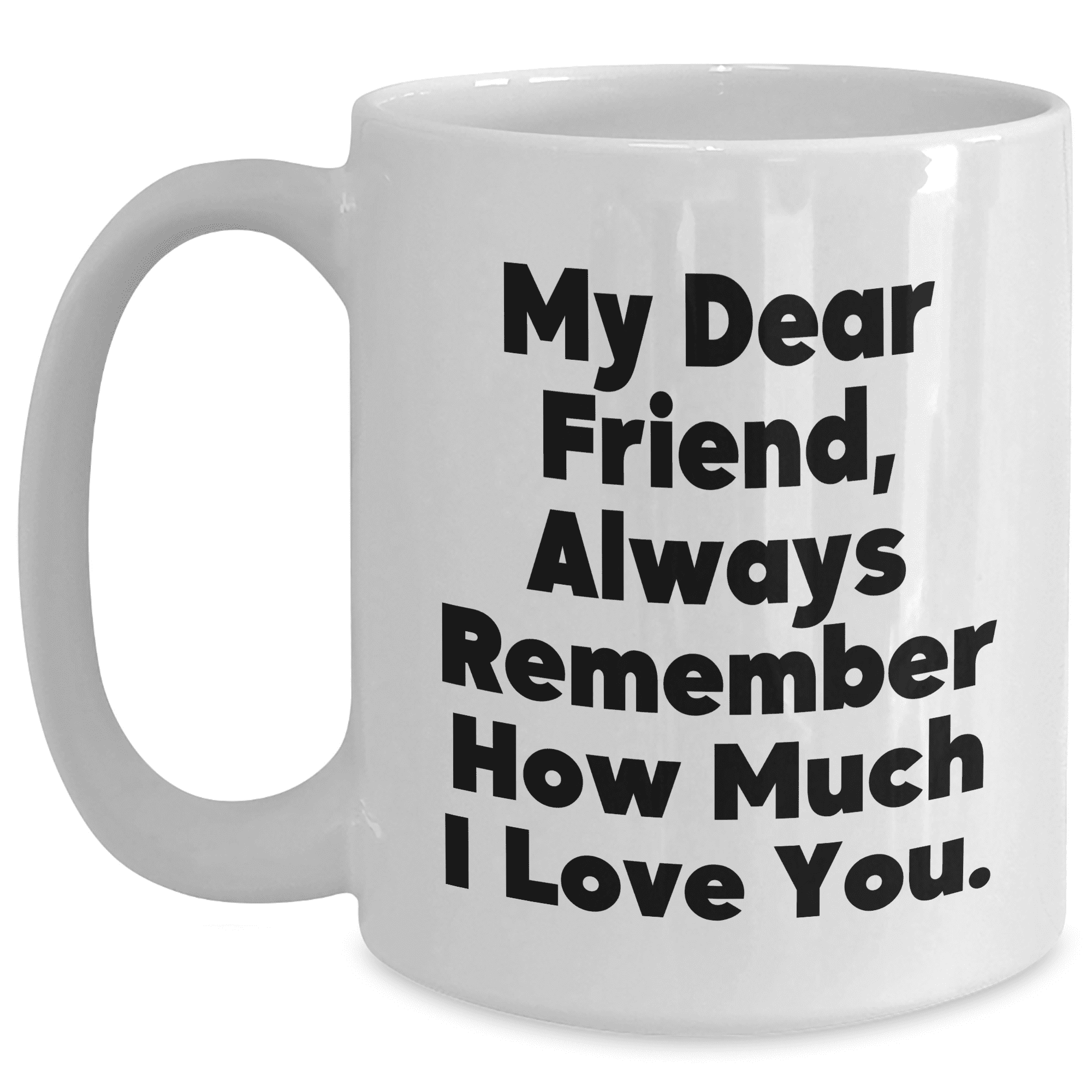 Funny Friend Gifts from Friends for Friend's Graduation White Coffee ...