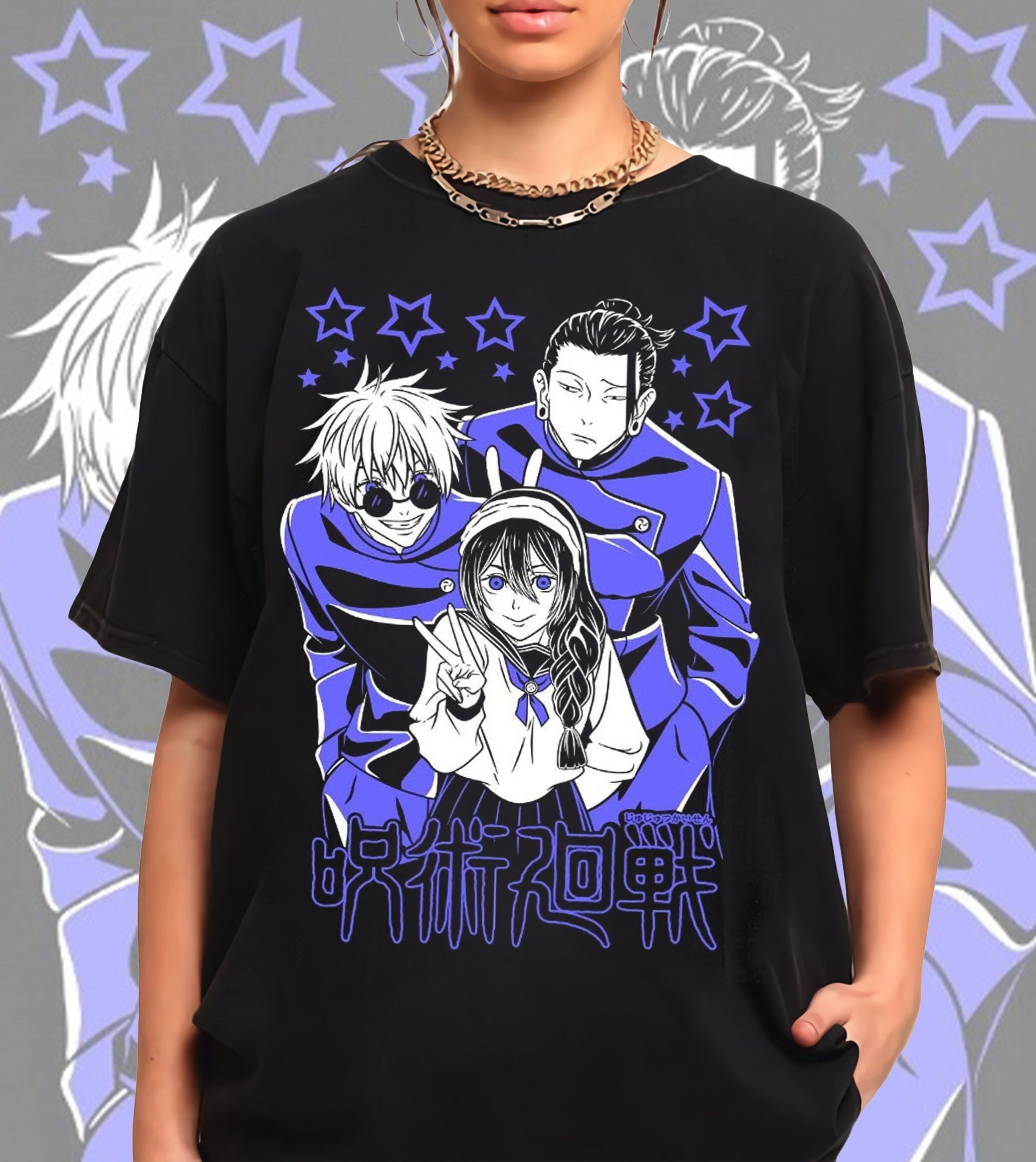 Funny Friends Gojo Satoru And Geto Suguru Shirt, Gojo Satoru Shirt ...