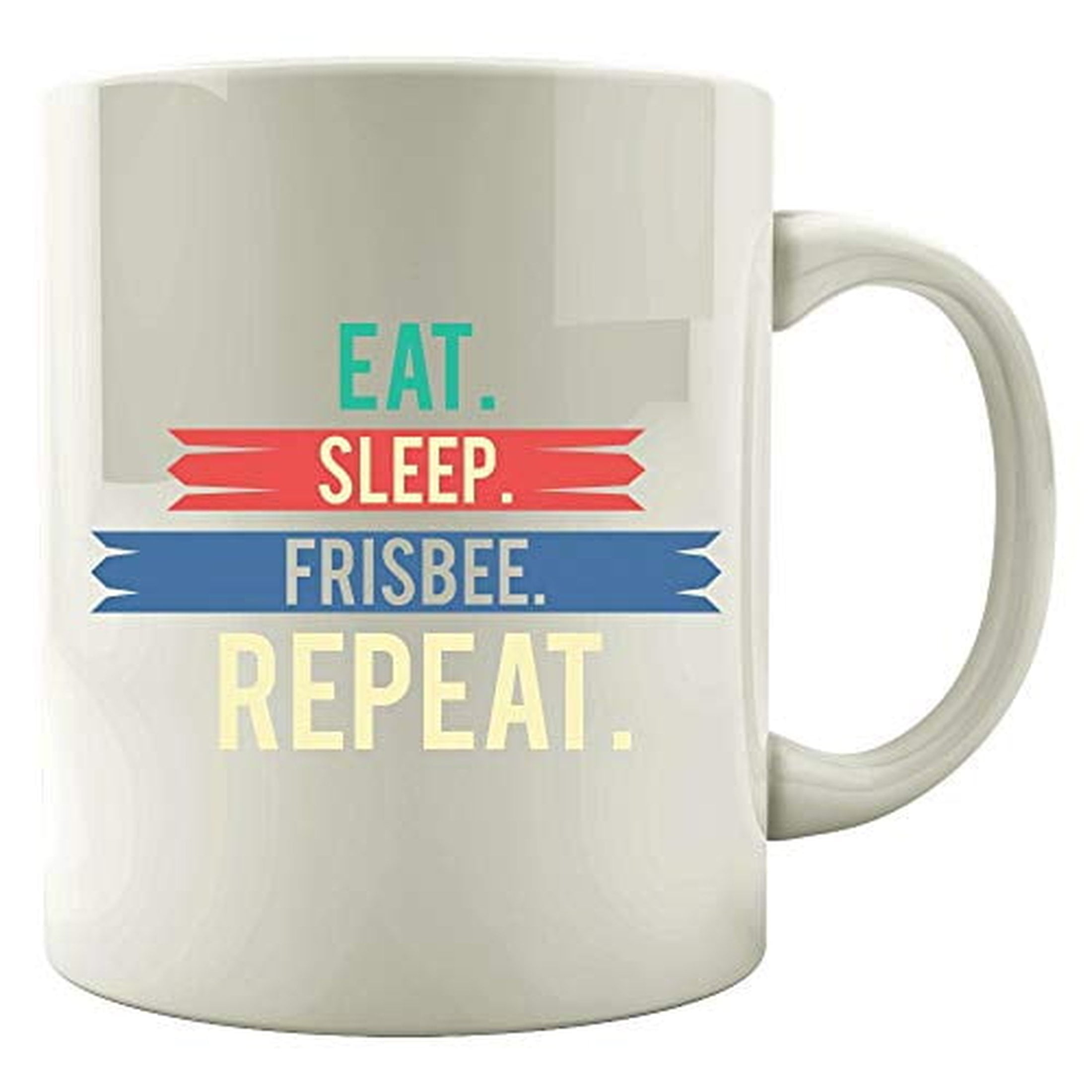 Funny Frisbee - Eat Sleep Repeat - Disc Game Ultimate Recreation Sport ...