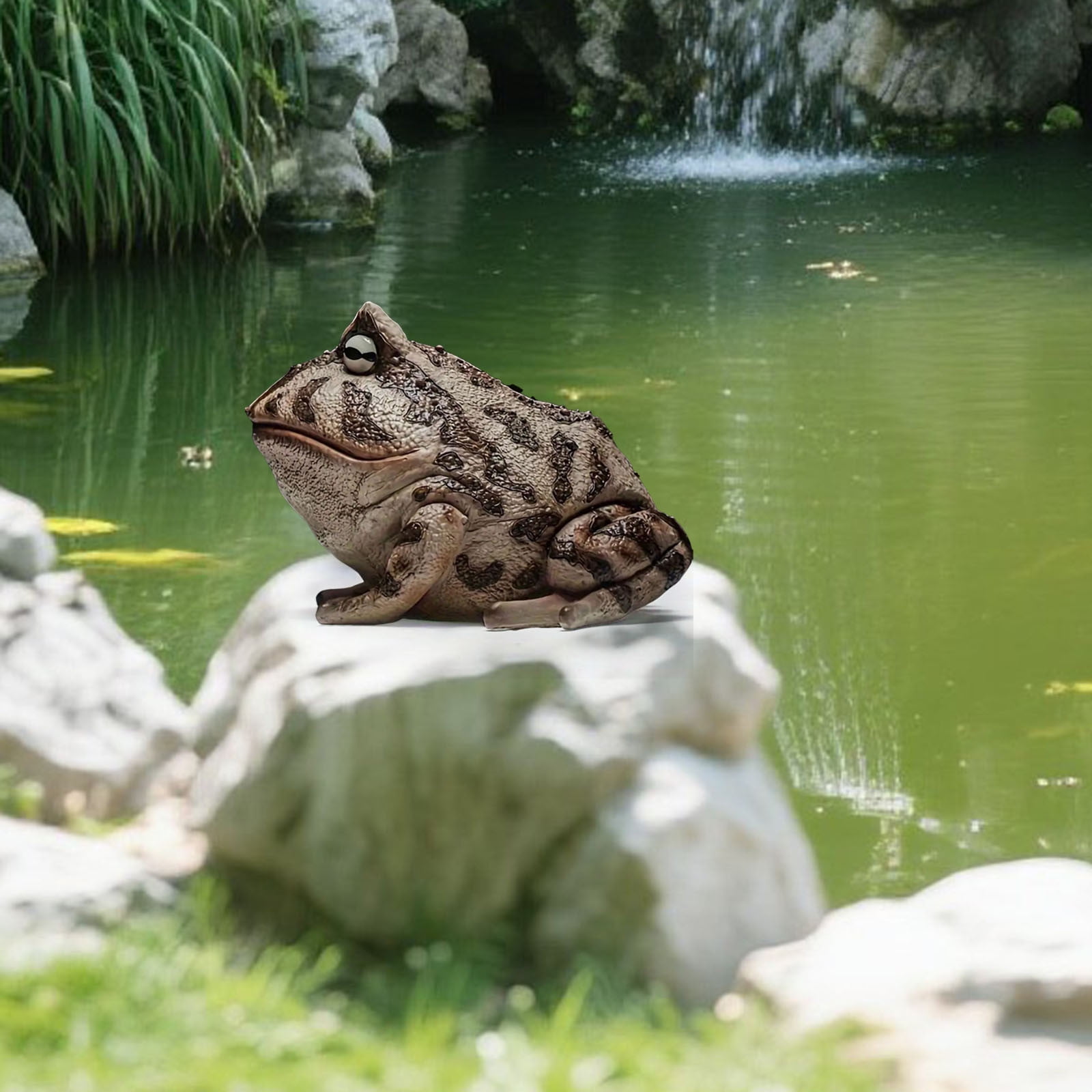 Funny Figurine Resin Garden Statue Garden Sculpture & Statue 7.28x7.08x5.3'' Realistic Resin ...