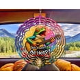 Funny Frog Mushroom Guitar 3D Wind Spinner Cute Kinetic Garden Decor ...