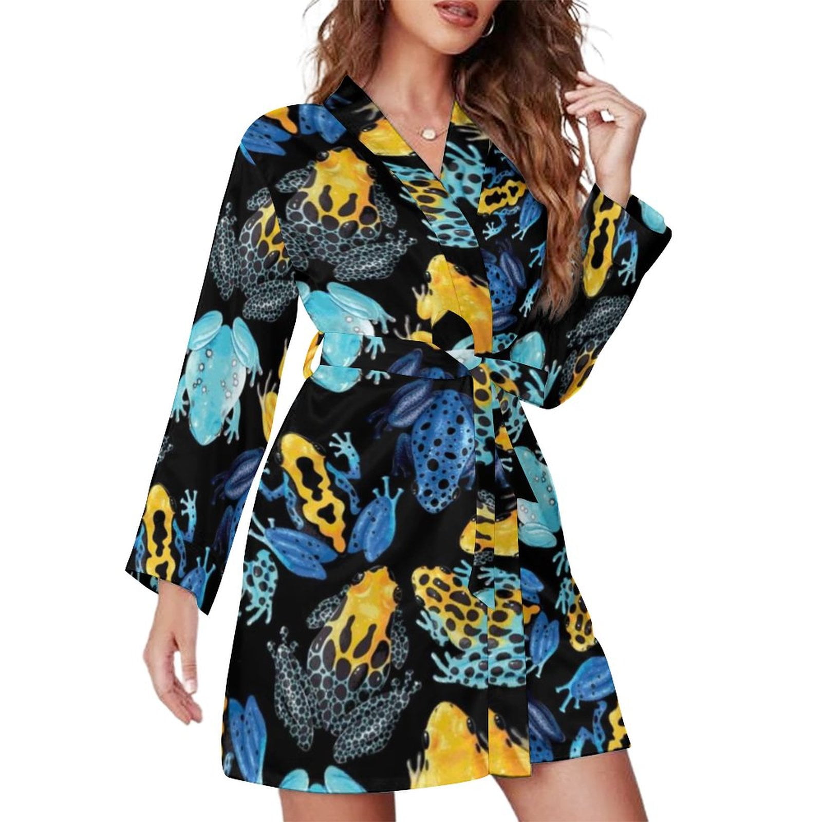 Funny Frog Pajama Robe Female Cute Cartoon Forgs Lovers Kawaii ...