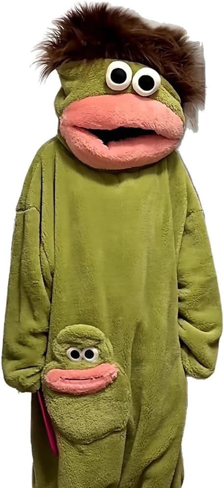 Funny Frog Pajamas, Mini Silly Frog Pajamas, Unisex Cozy Loungewear for ...