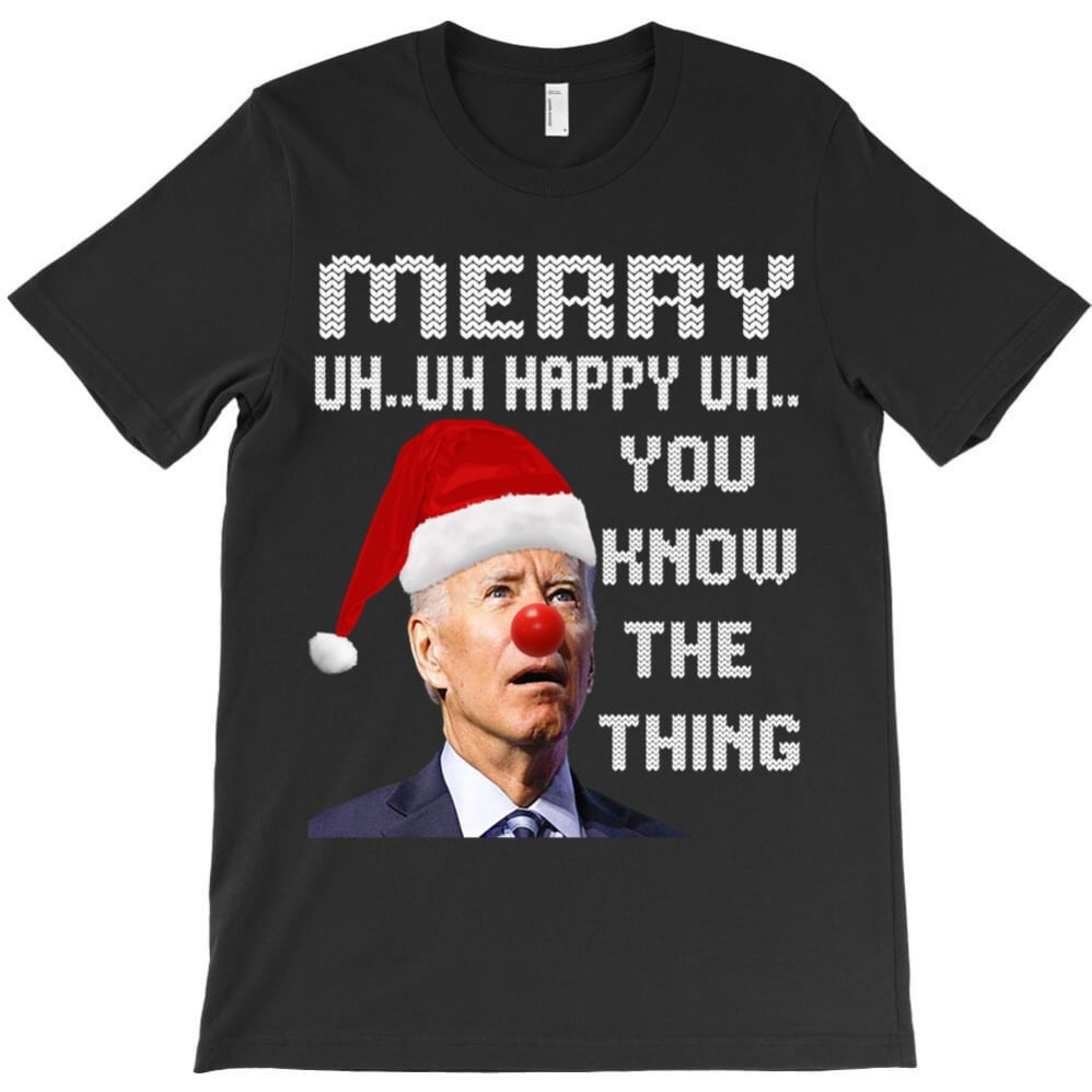 Funny Funny Christmas Sweater Holiday Party Graphic T-Shirt - Eco ...