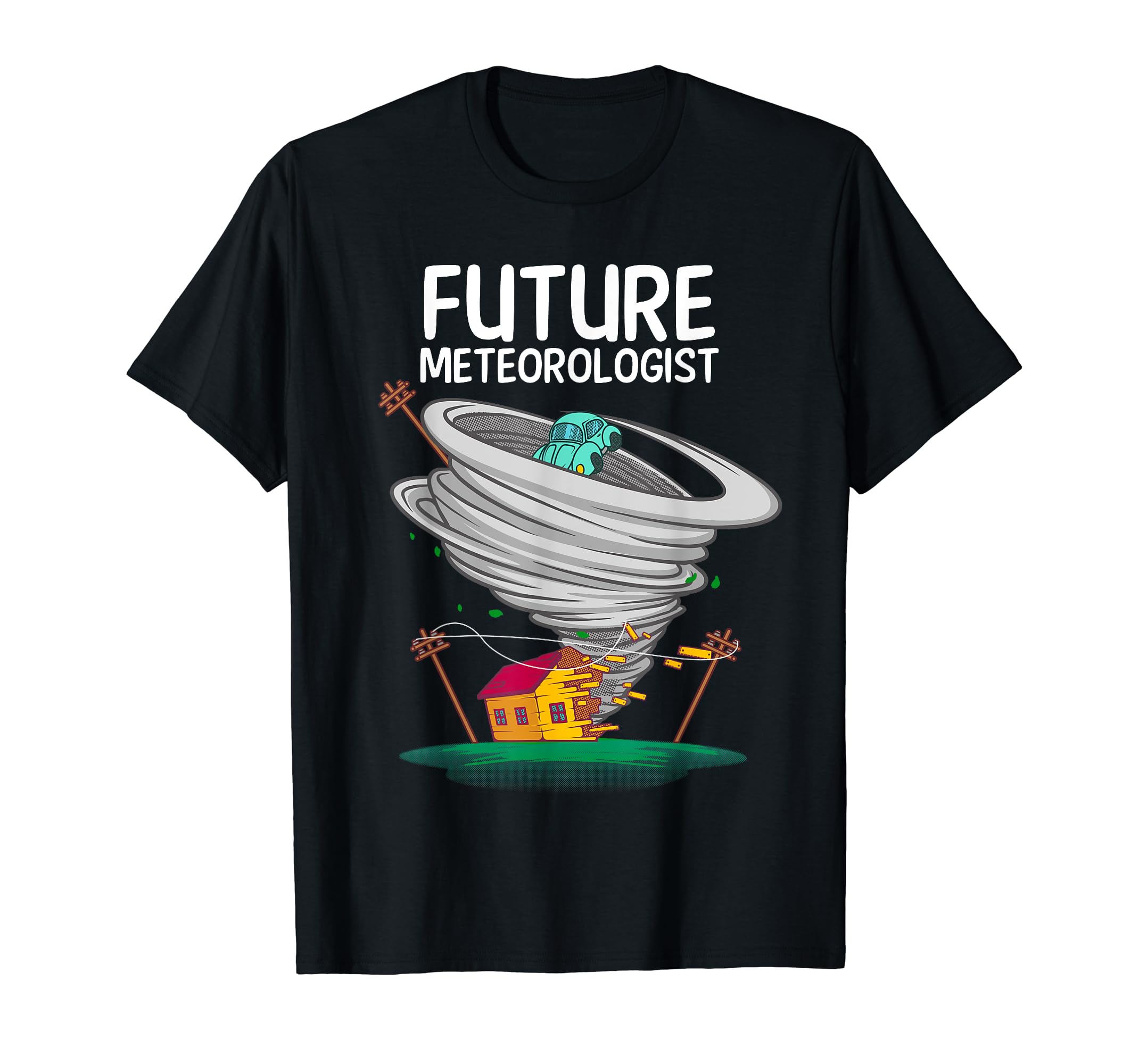 Funny Future Meteorologist Gift For Kids Cool Meteorology T-Shirt ...