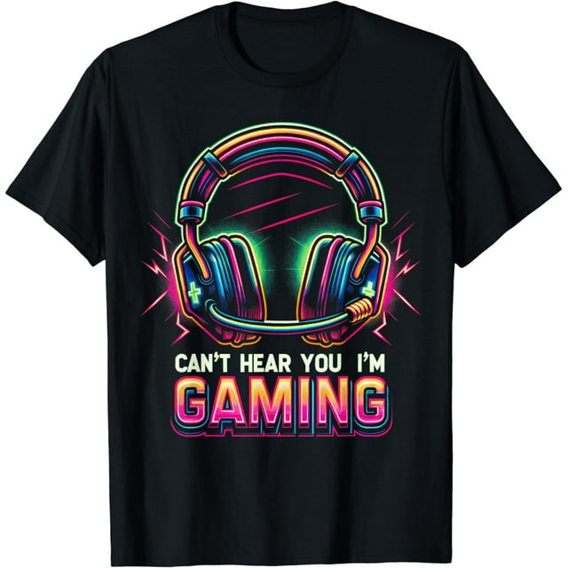 Funny Gamer Shirt for Boys Teens Men Video Gaming Graphic T-Shirt ...
