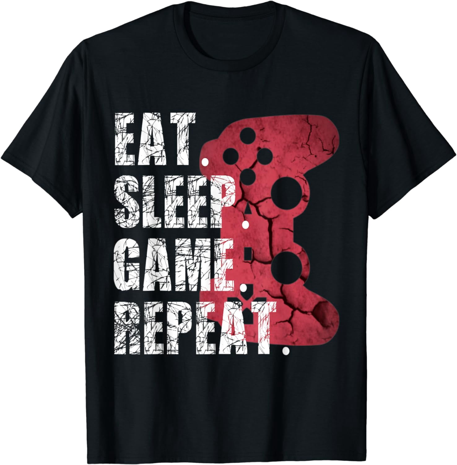 Funny Gamer Video Games Eat Sleep Game Boys Teens T-Shirt - Walmart.com
